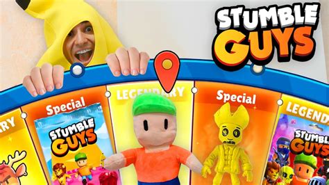 Giriamo La Ruota Di Stumble Guys Nella Vita Reale Youtube