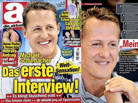Une Fausse Interview De Schumacher
