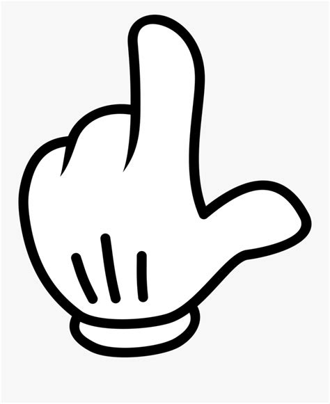 Mickey Mouse Hands Printable