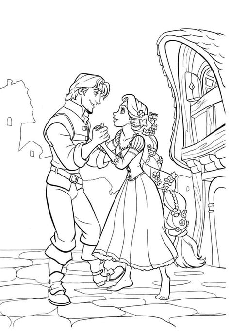 Rapunzel Para Colorir Blog Ana Giovanna