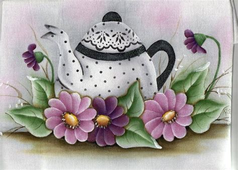 Pintura Em Tecido Pano De Prato One Stroke Painting Tole Painting