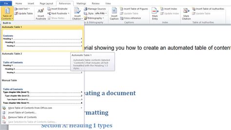 How To Make Automated Table Of Contents In Microsoft Word Tech Advisor