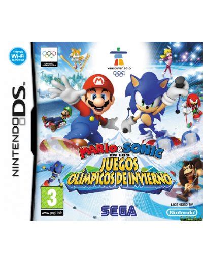 Mario y Sonic en los Juegos Olímpicos de Invierno Nintendo DS para