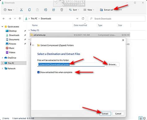 How To Zip And Unzip Files In Windows Majorgeeks
