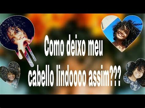 Como Finalizo Meu Cabelo Youtube