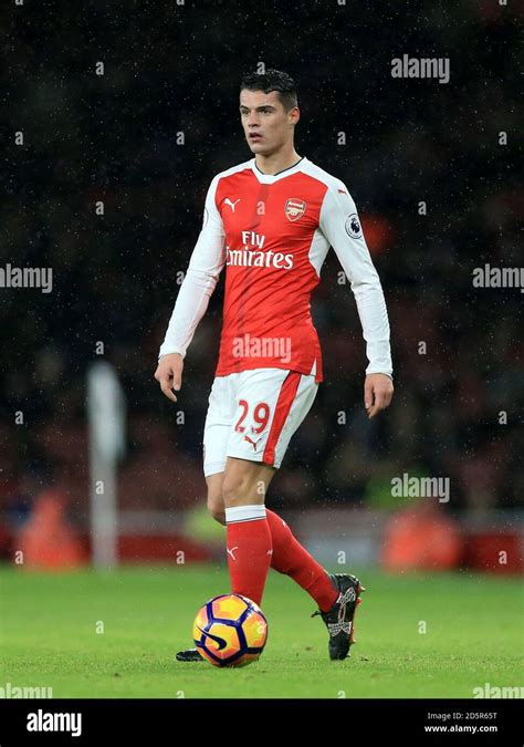Granit Xhaka Arsenal Stock Photo Alamy