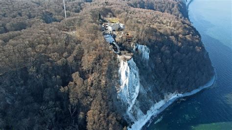 Königsstuhl auf Rügen Luftbilder zeigen neuen Skywalk