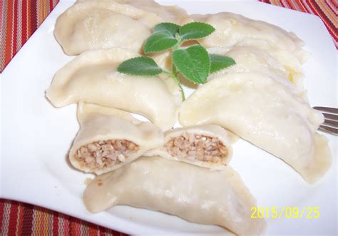 Pierogi z kaszą gryczaną i serem DoradcaSmaku pl