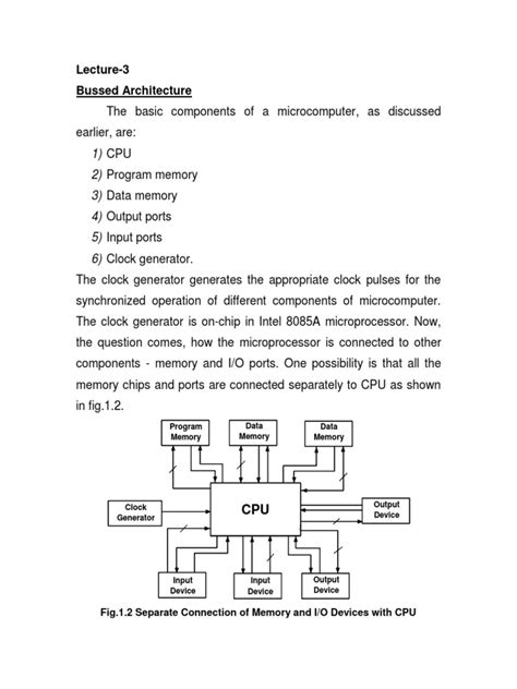 lecture 3 pdf central processing unit input output