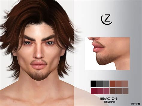 ZENX BEARD Z46 In 2024 Tumblr Sims 4 Sims Beard