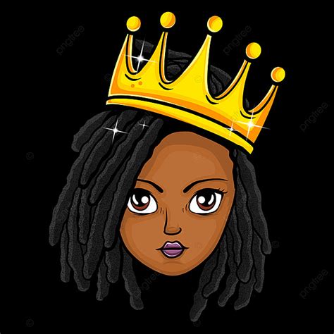 Cartoon Queen White Transparent Queen Cartoon Illustration Merch