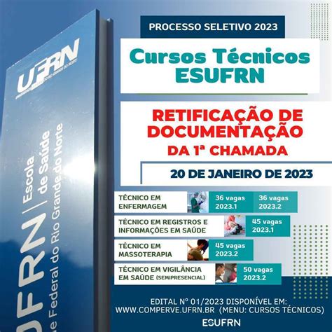 Convocados da 1ª chamada para ingresso em cursos técnicos podem