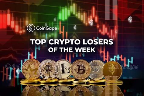 Top 5 Crypto Losers Of The Week CoinGape