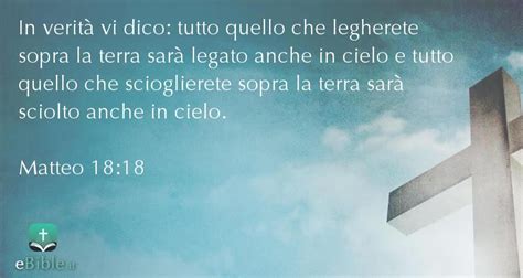 Matteo Capitolo 18 Versetto 18 Bibbia Online EBible It