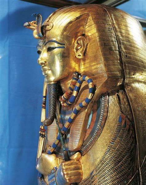 The Innermost Gold Coffin Of Tutankhamun Egypt Museum