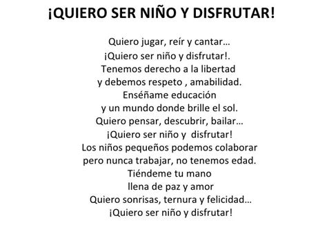 PresentacióN PoesíAs De Derechos Derechos de los niños Poesía para