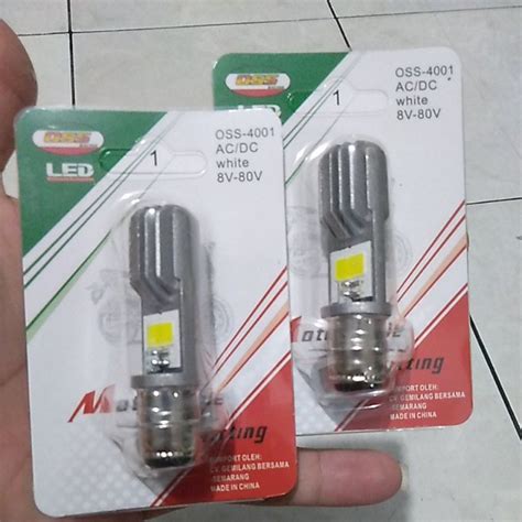 Jual Lampu Led Utama Depan Led Motor Bebek Dan Matic Soket H Led