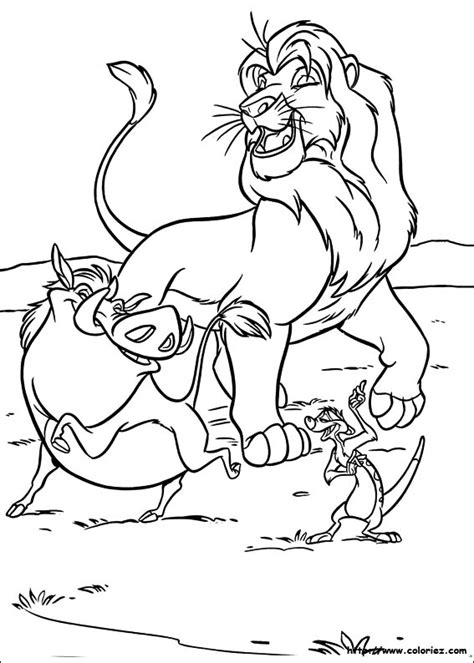 S Lection De Dessins De Coloriage Le Roi Lion Imprimer Sur Laguerche
