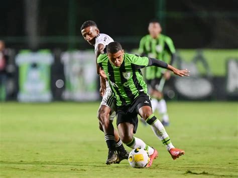 América MG e Atlético MG empatam em clássico pelo Brasileiro Sub 20