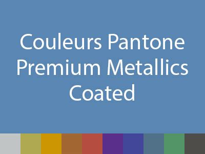 Couleurs Pantone Premium Metallics Coated Photoshoplus