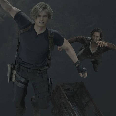 Resident Evil Remake Ps Leon Kennedy Luis Sera Goofy Leon