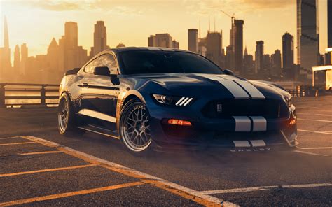 Ford Mustang Shelby GT350 Wallpaper 4K Performance Sedan 5K