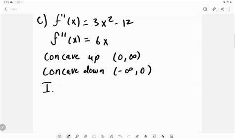solved a find the intervals of increase or decrease b find the local maximum and minimum