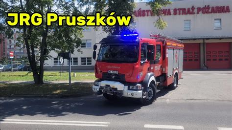 Wyjazd Alarmowy 581 M 21 GBA RT 2 1 28 5 4 3 RENAULT D16 Do Zdarzenia