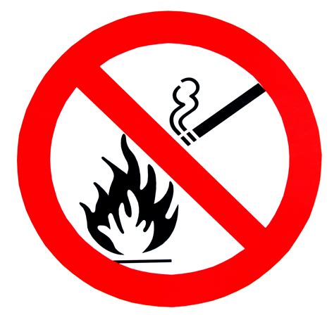 No Smoking No Fire Sign Png Image Smoking And Naked Flames Forbidden