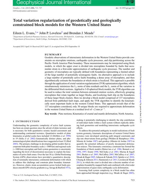 pdf total variation regularization of geodetically and geologically constrained block models