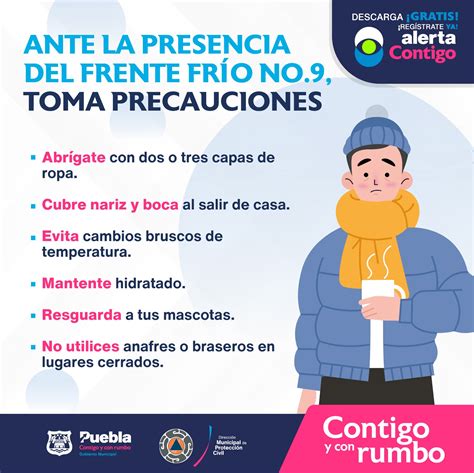 Protección civil municipal de Puebla emite recomendaciones ante el