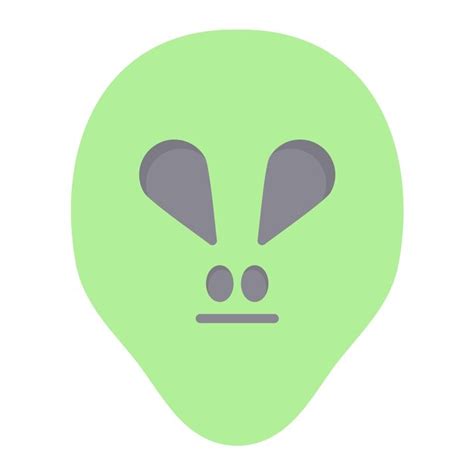 Premium Vector Alien Flat Illustration