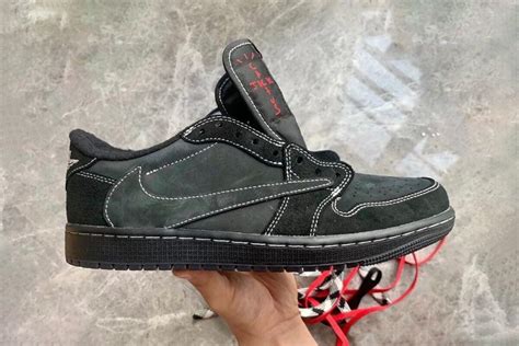 Novo tênis Travis Scott x Air Jordan 1 Low Black Phantom ganha