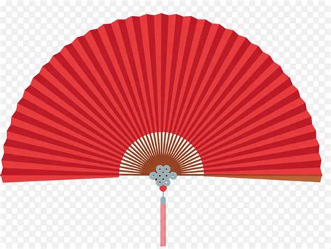 创意合成手绘红色的扇子效果设计PNG图片素材下载 图片编号qmrwgjer 免抠素材网
