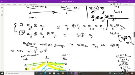 fundamental theorem of finite abelian groups statement and example youtube
