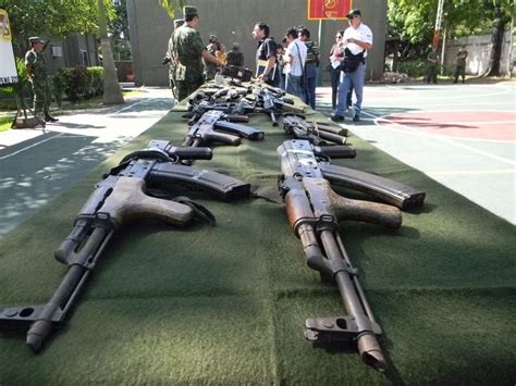 Ejército Mexicano destruye armas decomisadas El Punto Sobre La i