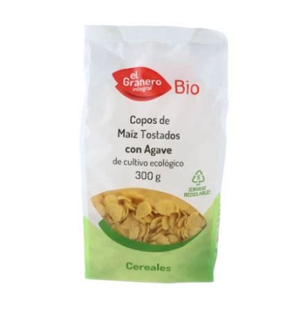 Copos De Maíz Tostado Bio El Granero Integral 400 gr Vegaffinity