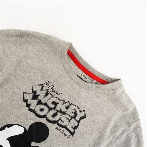 Ripley POLERA MANGA LARGA NIÑO MICKEY SCREAM GRIS DISNEY