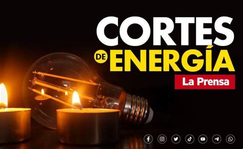 Enee anuncia cortes de energía para esta semana en San Pedro Sula