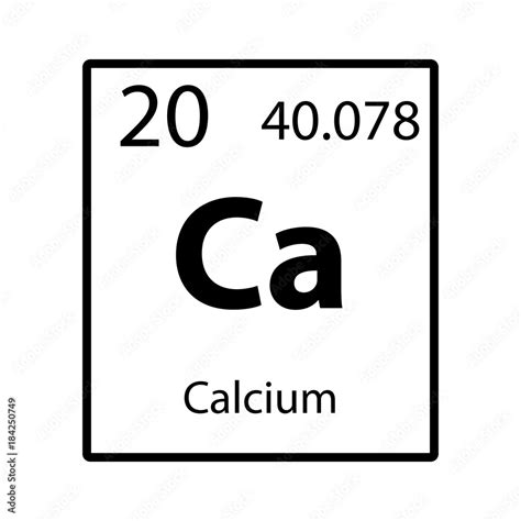 Calcio Tabla Periodica