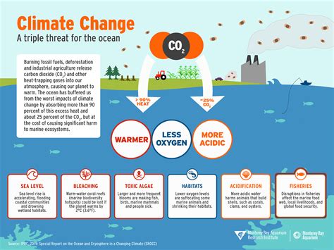 Climate Change A Triple Threat For The Ocean Monterey Bay Aquarium