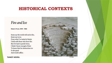 Fire And Ice An Overview Of The Poem Analysis Of Themes Pptx
