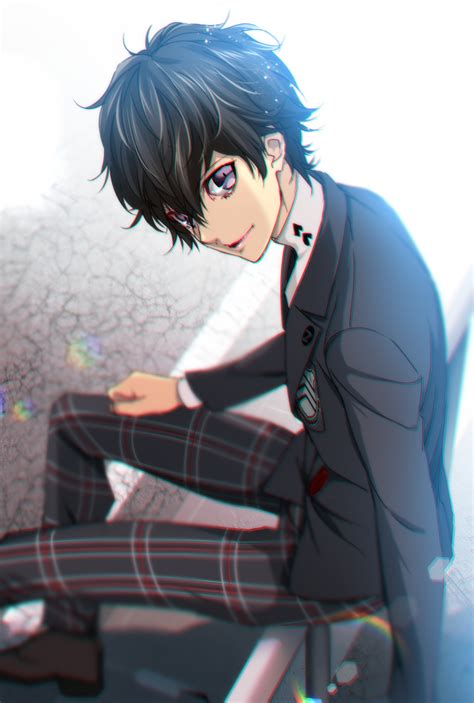 Amamiya Ren Persona And 1 More Drawn By Mitsuha Bless Blessing