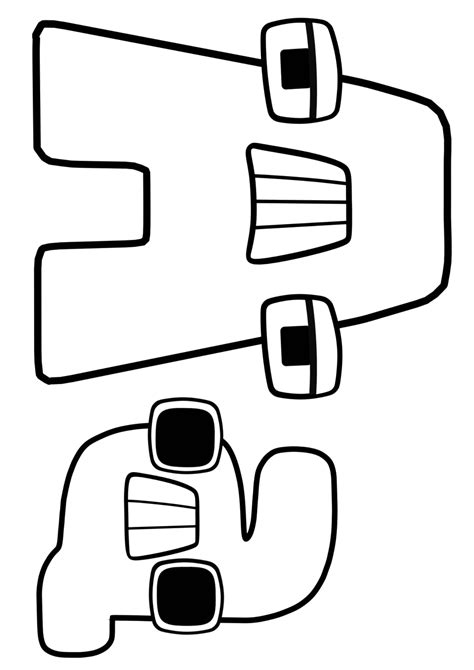 Alphabet Lore Coloring Page Letter Z