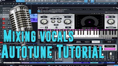 How To Sound Professional In Studio One Waves Tune Real Time Tutorial