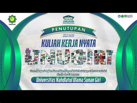 Penutupan Kuliah Kerja Nyata Kkn Youtube