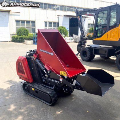 Self Loading Crawler Dumper Mini Crawler Dumper All Terrain Full