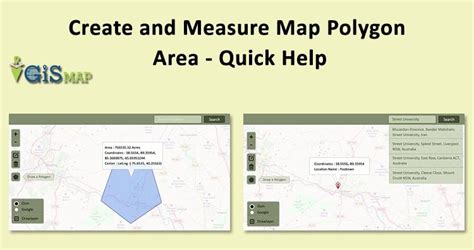 Create And Measure Map Polygon Area Quick Help