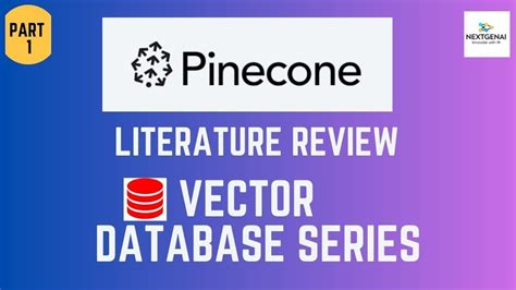 Pinecone Vector Database Part Vector Databases Pinecone