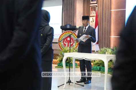 Lantik Pejabat Eselon Ii Pj Gubernur Suganda Harapkan Inovasi